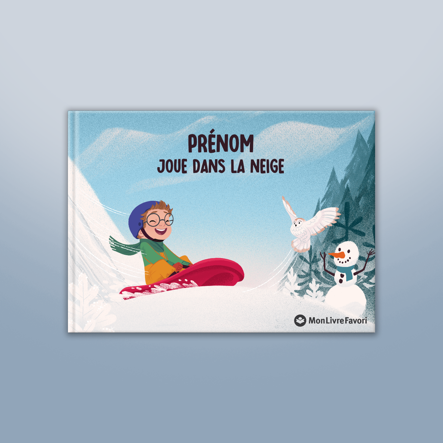 Livre pour enfant sur activités d'hiver | Mon Livre Favori